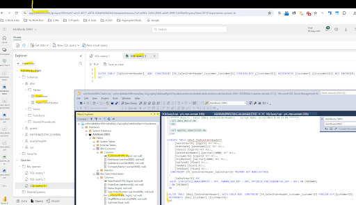 In Power BI Report Builder, in Query Designer, relationships that are ...