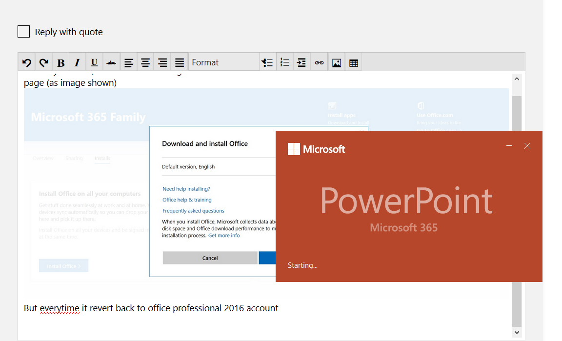 Office License - Microsoft Q&A