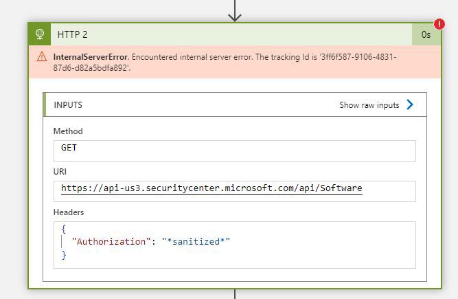 Logic App - Internal Server Error for HTTP request - Microsoft Q&A Logic App - Internal Server Error for HTTP request - Microsoft Q&A