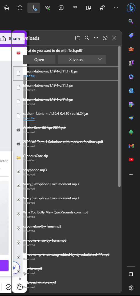 Just a bunch of bugs with Edge that I would like to point out so they can be fixed. They are ...