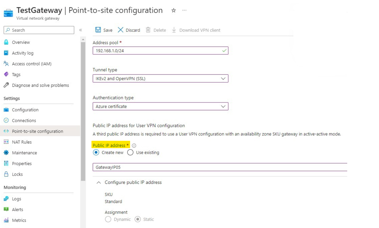 Error while creating Virtual Network Gateway - Microsoft Q&A Error while creating Virtual Network Gateway - Microsoft Q&A