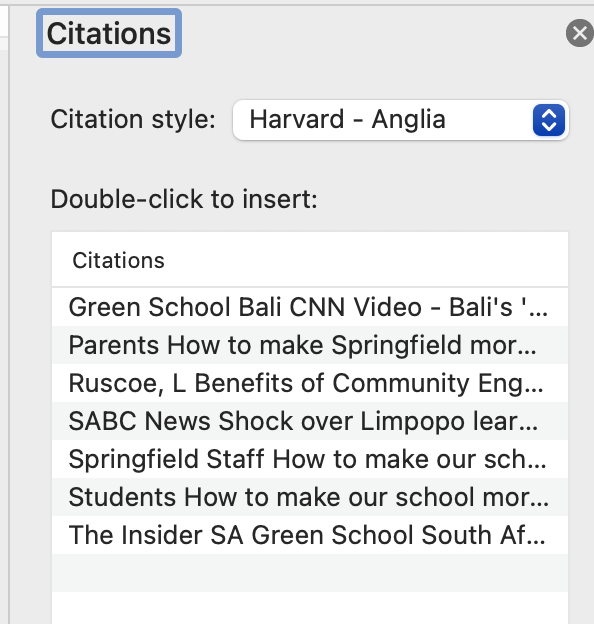 Microsoft word bibliography not working on my mac - Microsoft Q&A