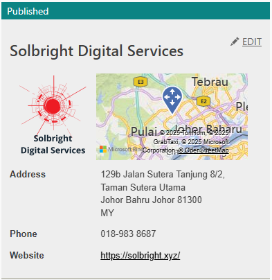 Bing Listing/Bing Map showing wrong business (and Support Request is ...