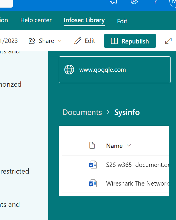 How do I open document pages on the same SharePoint site and not on another web page ...