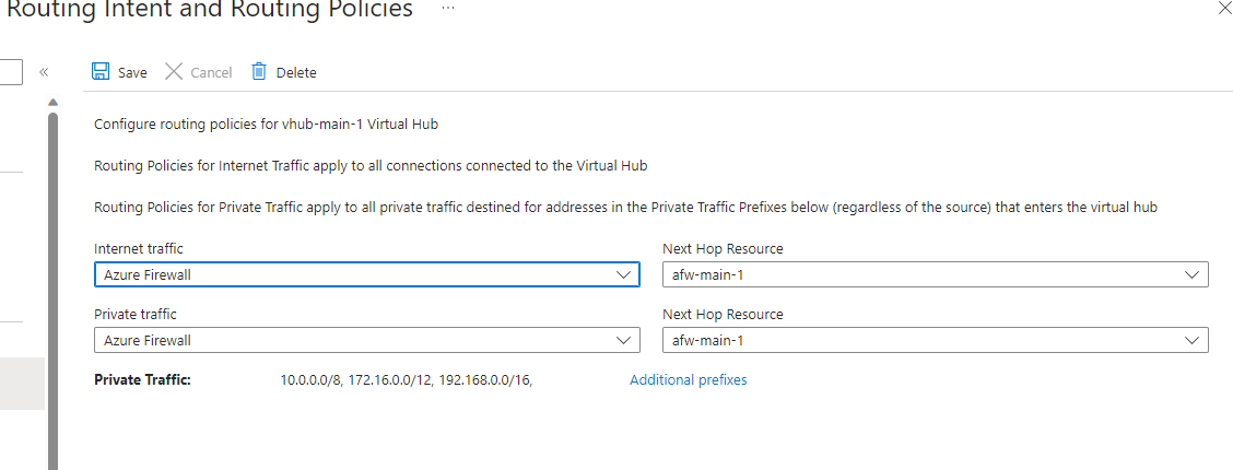 Azure Wan VPN Azure Firewall Routing Issue - Microsoft Q&A