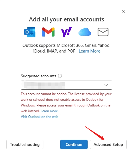 New Outlook - adding existing Blueyonder email address - Microsoft Q&A
