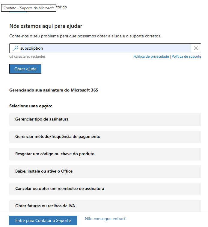 ATIVAÇÃO MICROSOFT 365 COMPRADO NA VIVO - Microsoft Q&A