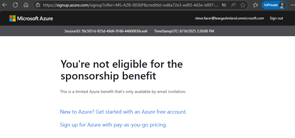 non profit Azure grant add credits to existing subscription - Microsoft Q&A