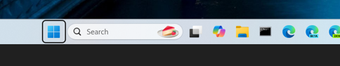 Taskbar Start Icon - Microsoft Q&A