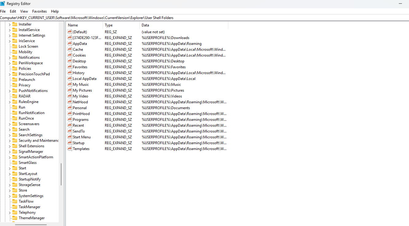 Windows cannot find 'C:\Users\Asus TUF GAM'. Make sure you typed the ...