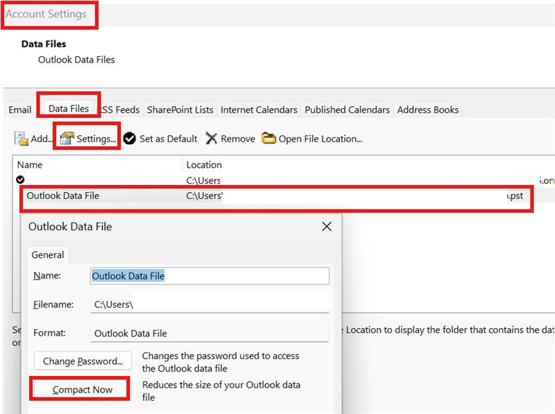 Issues with .pst Folders - Microsoft Q&A