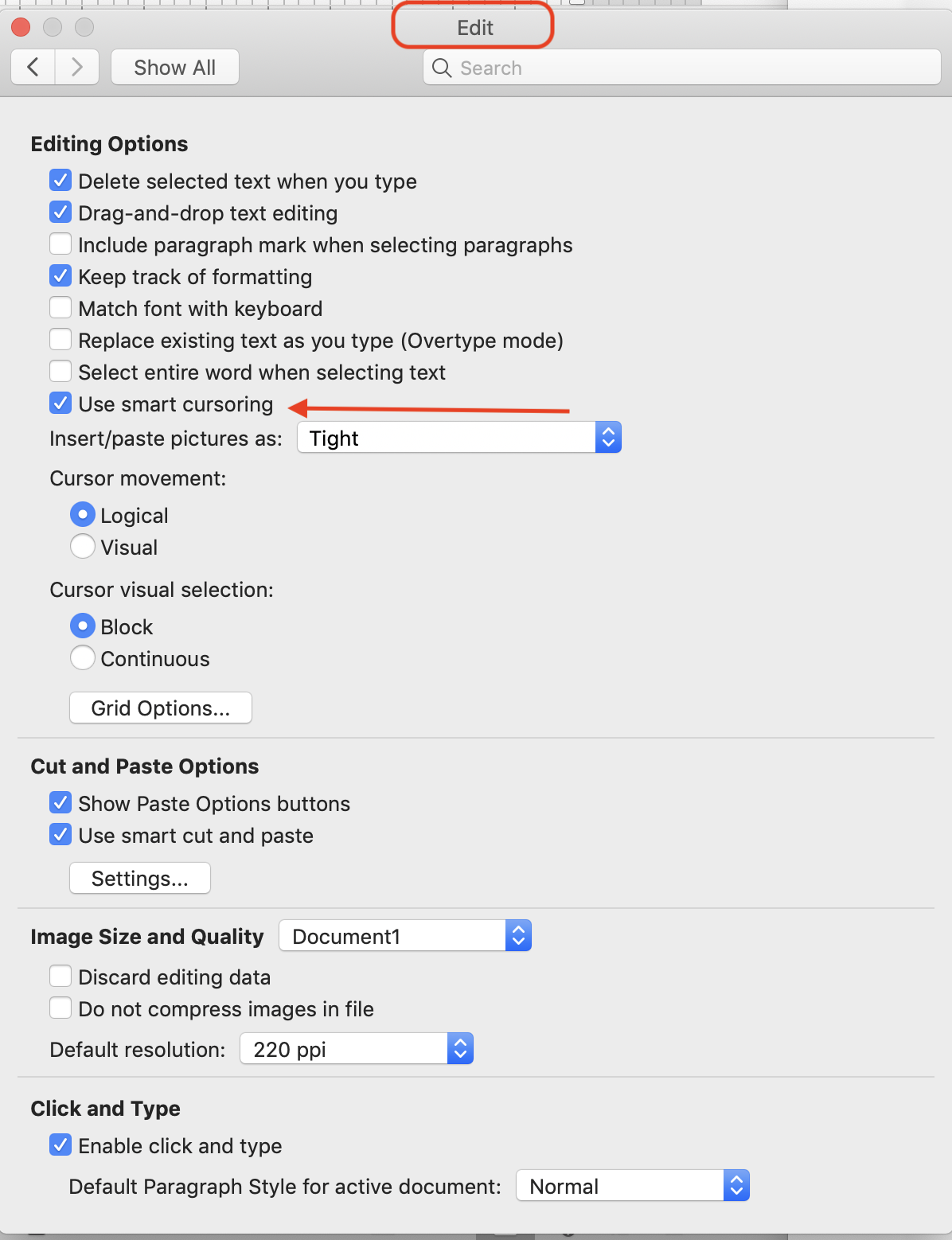 Microsoft Word Cursor Movement - Microsoft Q&A