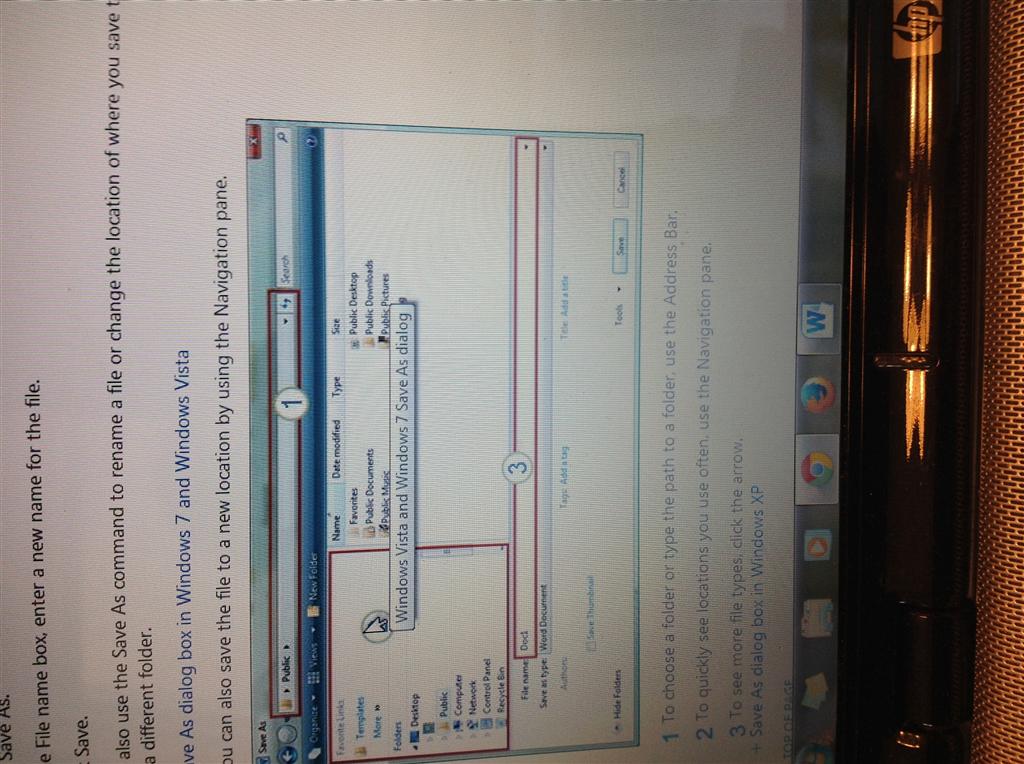 The look of my "save" and "save as" dialog boxes have changed ...