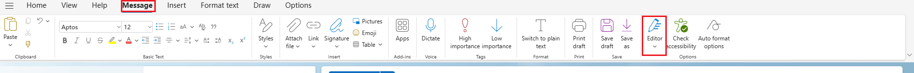 Need to turn off red line below text - Microsoft Q&A