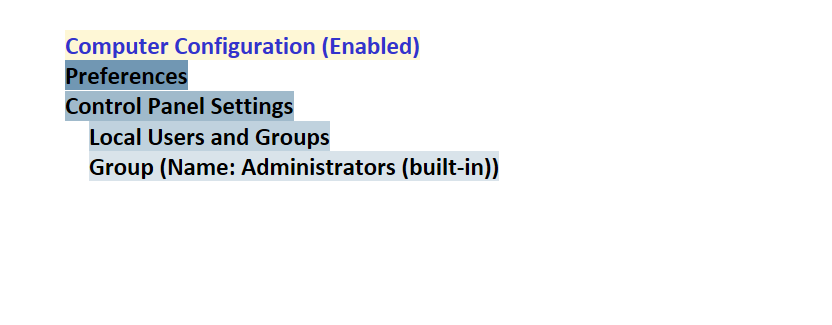 How to edit the local users and groups in the GPO Preferences using ...