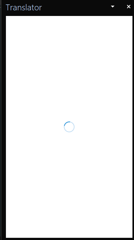 Translator in Word keep loading endlessly - Microsoft Q&A