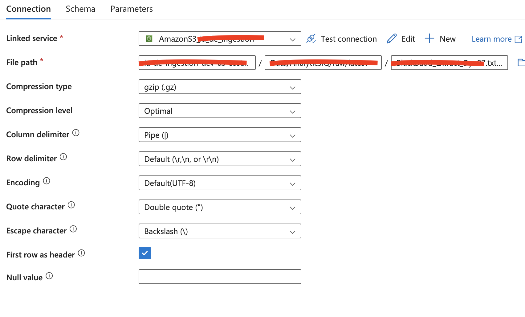 File size increases when copying data from S3 to Blob using ADF - Microsoft Q&A