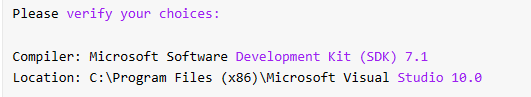 I am unable to install Microsoft Windows SDK 7.1 with .NET version 4 - Microsoft Q&A