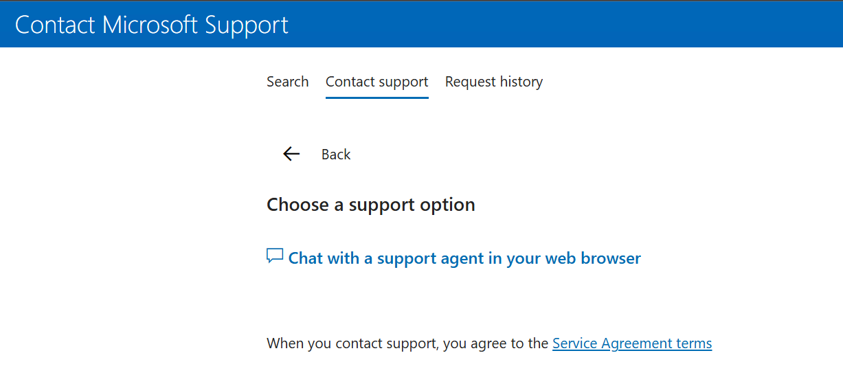 How can I speak with an agent - Microsoft Q&A