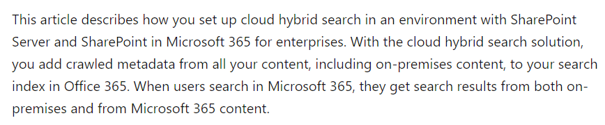 Sharepoint Online Modern Search Result doesn't contain outlook result ...