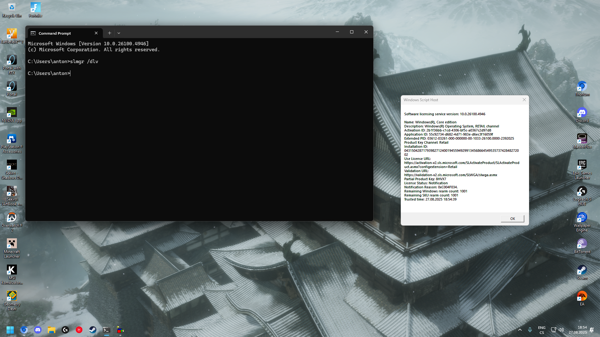 how to fix Windows activation after building a new PC? Error Code ...