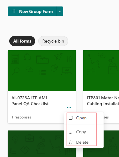 Forms tab in MS Teams - Microsoft Q&A