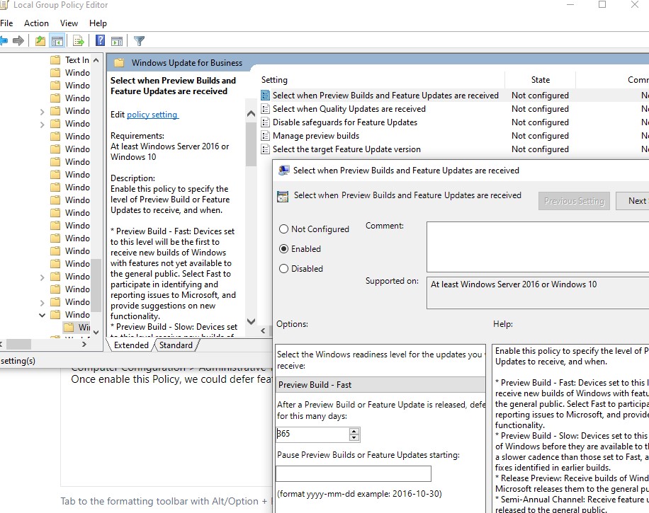 SCCM and Windows 10 Feature Updates - Microsoft Q&A