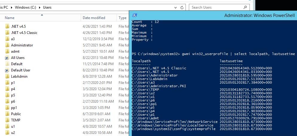 Delete unused profil older X days - DONT WORK - Microsoft Q&A