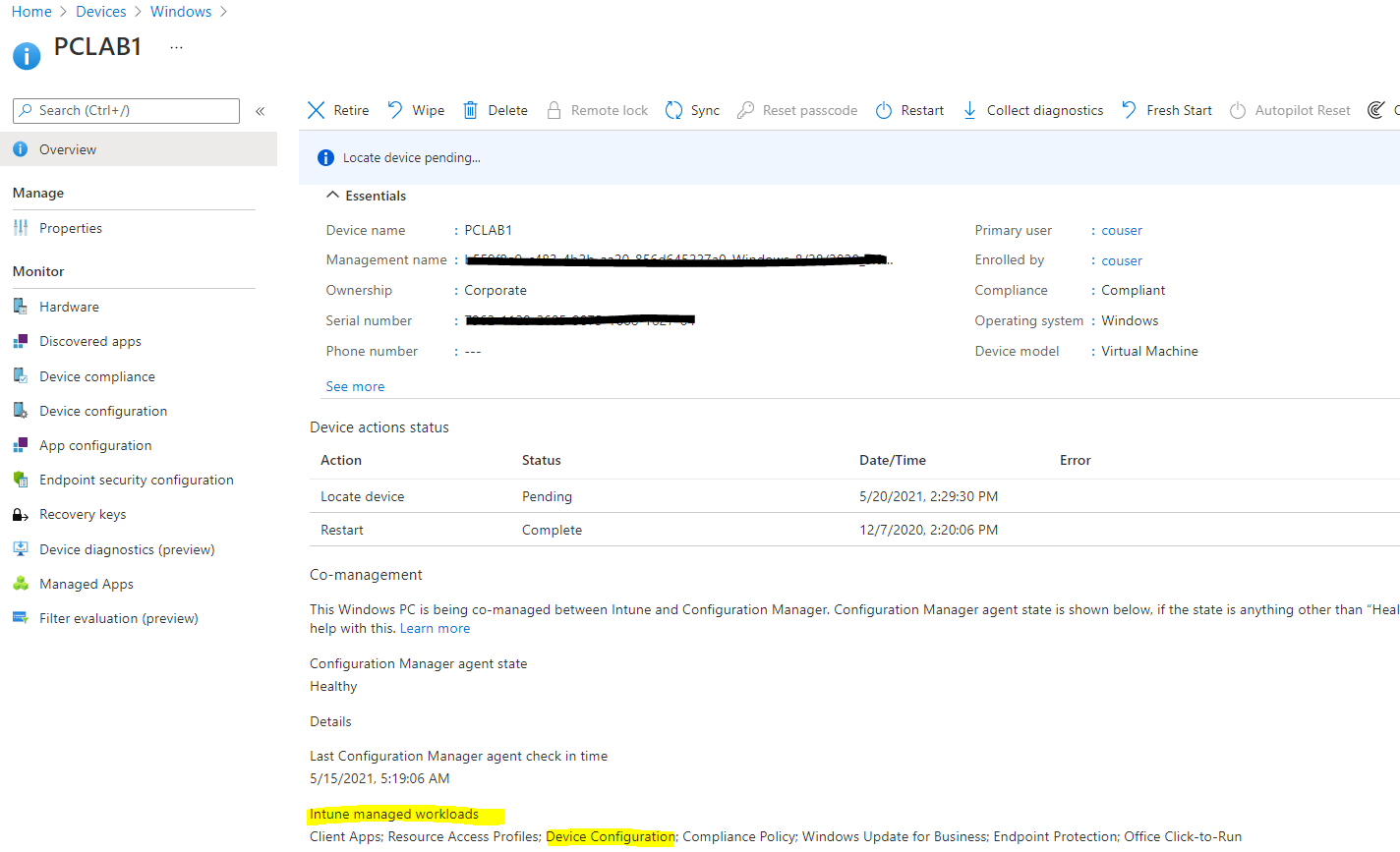 Config Profile Not Applicable Microsoft Qanda