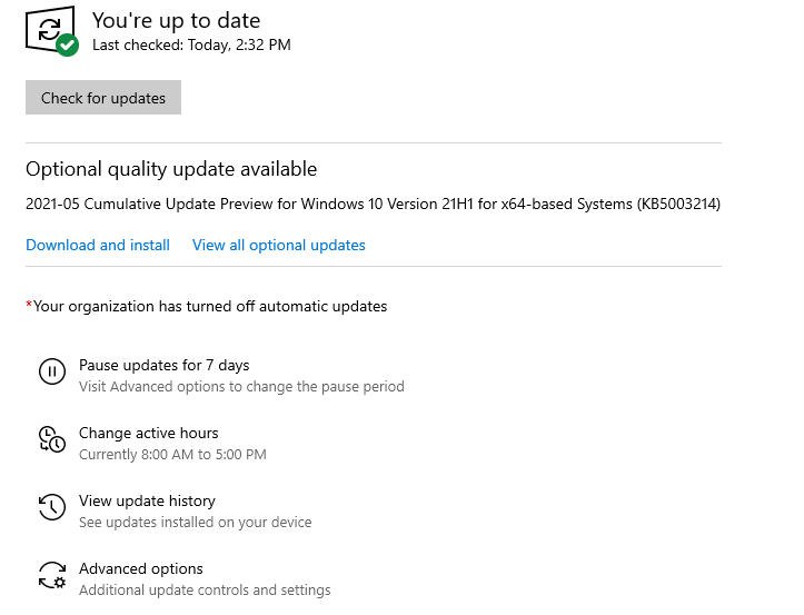 WUApiLib.IUpdateSearcher not returning patches listed in Optional ...
