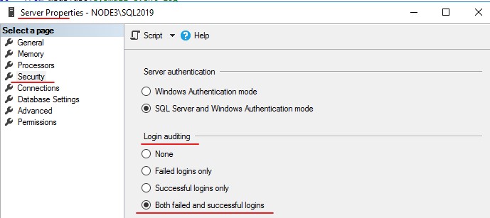 sqlserver operation - Microsoft Q&A