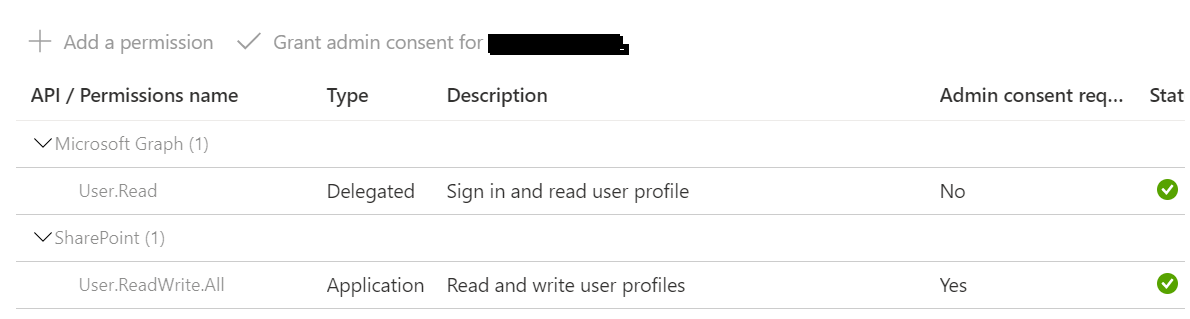 Azure App Cannot Access Sharepoint V1 Api 401 Unauthorized Access Error Microsoft Qanda