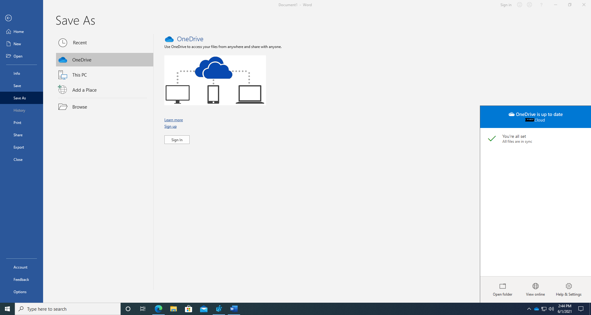 Connect Office to SharePoint OneDrive on-premise - Microsoft Q&A