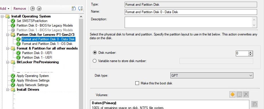 Install Windows 10 on a smaller NVMe Disk (changes in SCCM Task ...
