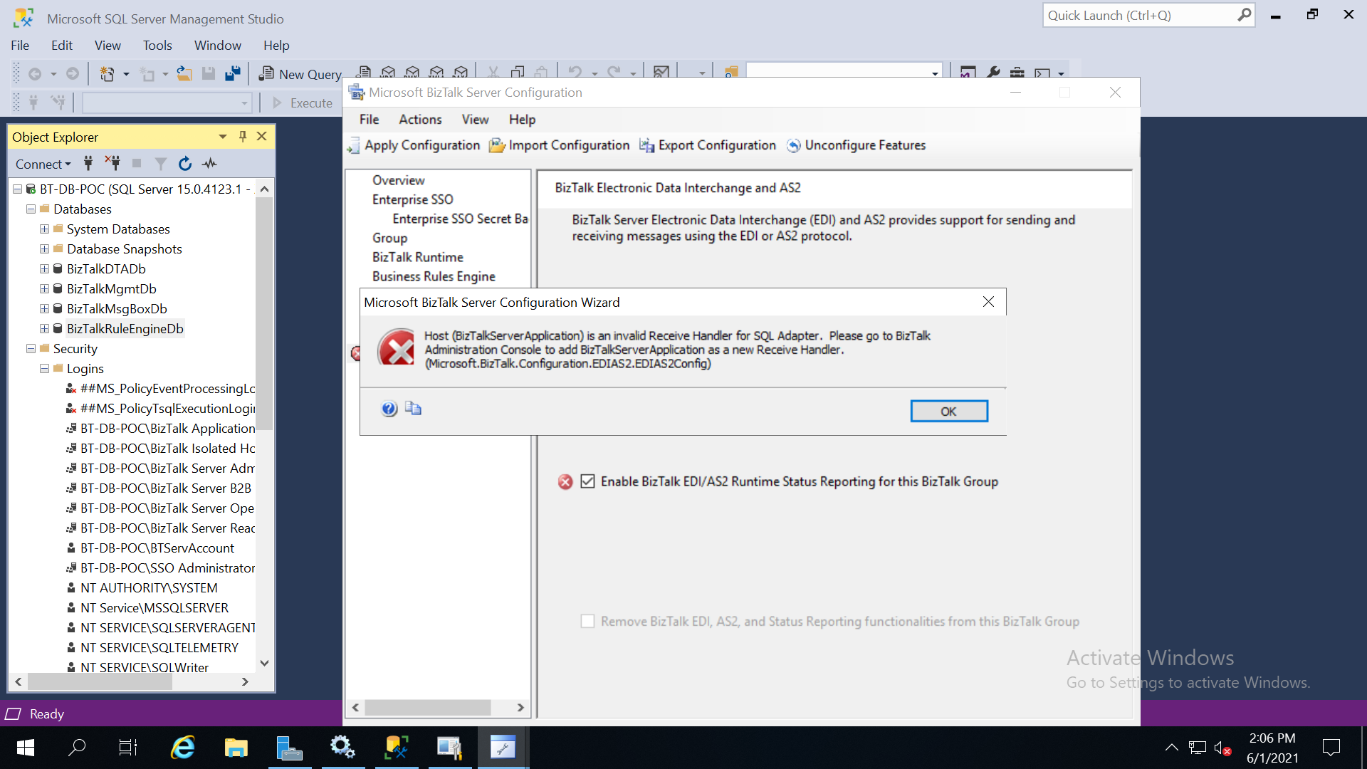 Biztalk 2020 edi configuration - Microsoft Q&A Biztalk 2020 edi configuration - Microsoft Q&A