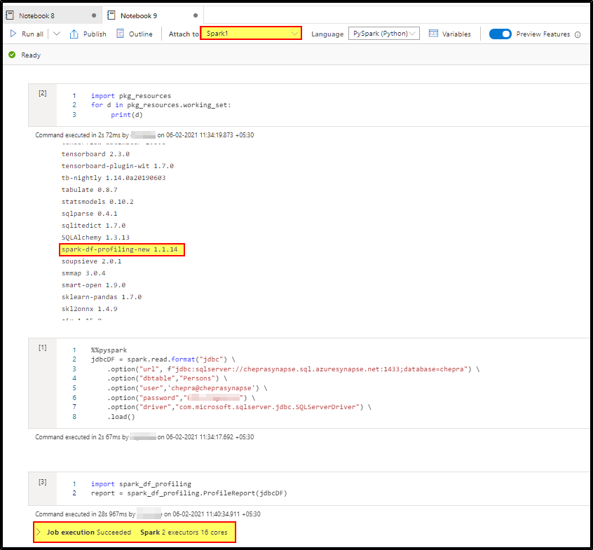 Data profiling on azure synapse using pyspark - Microsoft Q&A Data profiling on azure synapse using pyspark - Microsoft Q&A