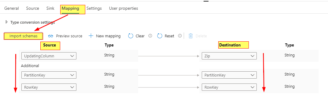 Columns not visible in pipeline - Microsoft Q&A