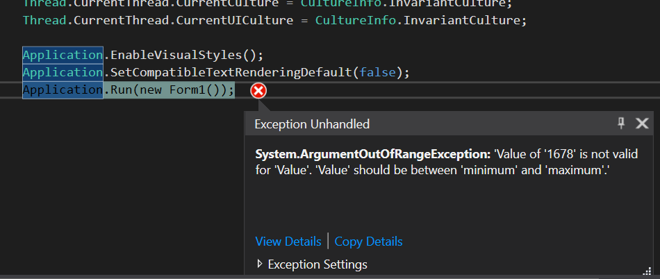 Datagridview Error Value Should Be Between Minimum And Maximum Datagridview1 1500