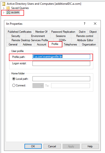 Win10 Roaming profile .v6 folder is NOT creating in File share(DFS ...
