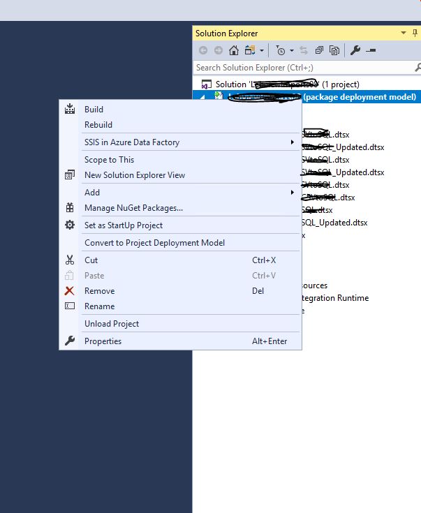 Upgrade wizard error when converting dtsx packages from 2008r2 to 2016 ...