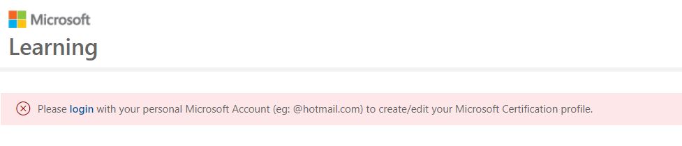 How do I create a Microsoft certification profile? - Microsoft Q&A