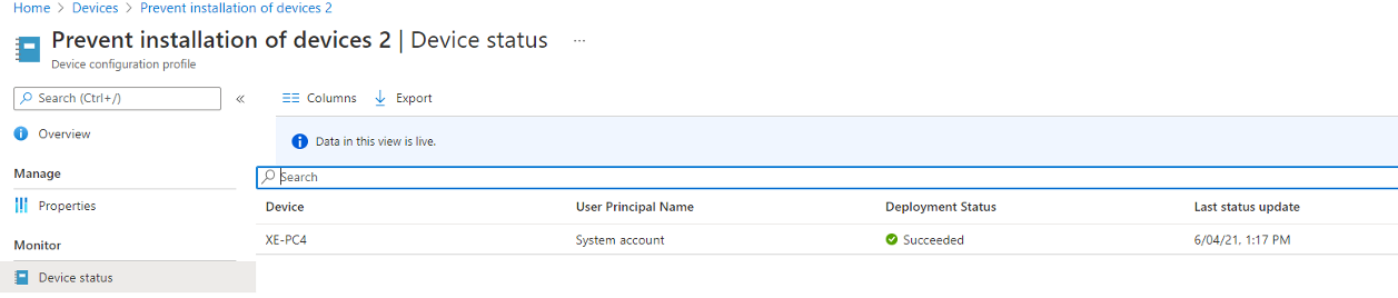 Intune - Administrative template profile - Not applicable - Microsoft Q&A