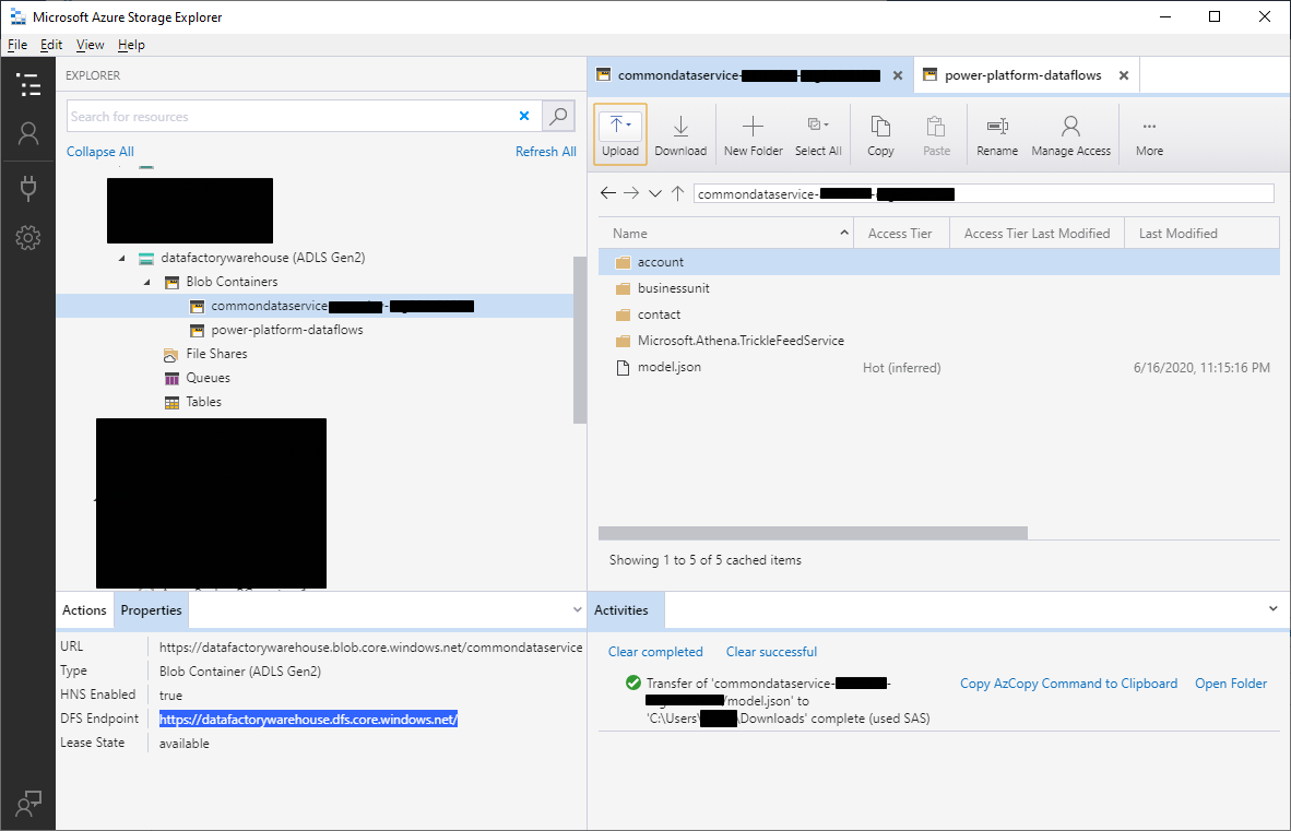 Cant Use Inline Common Data Model Data Set The Corpus Path Is Null Or 6618