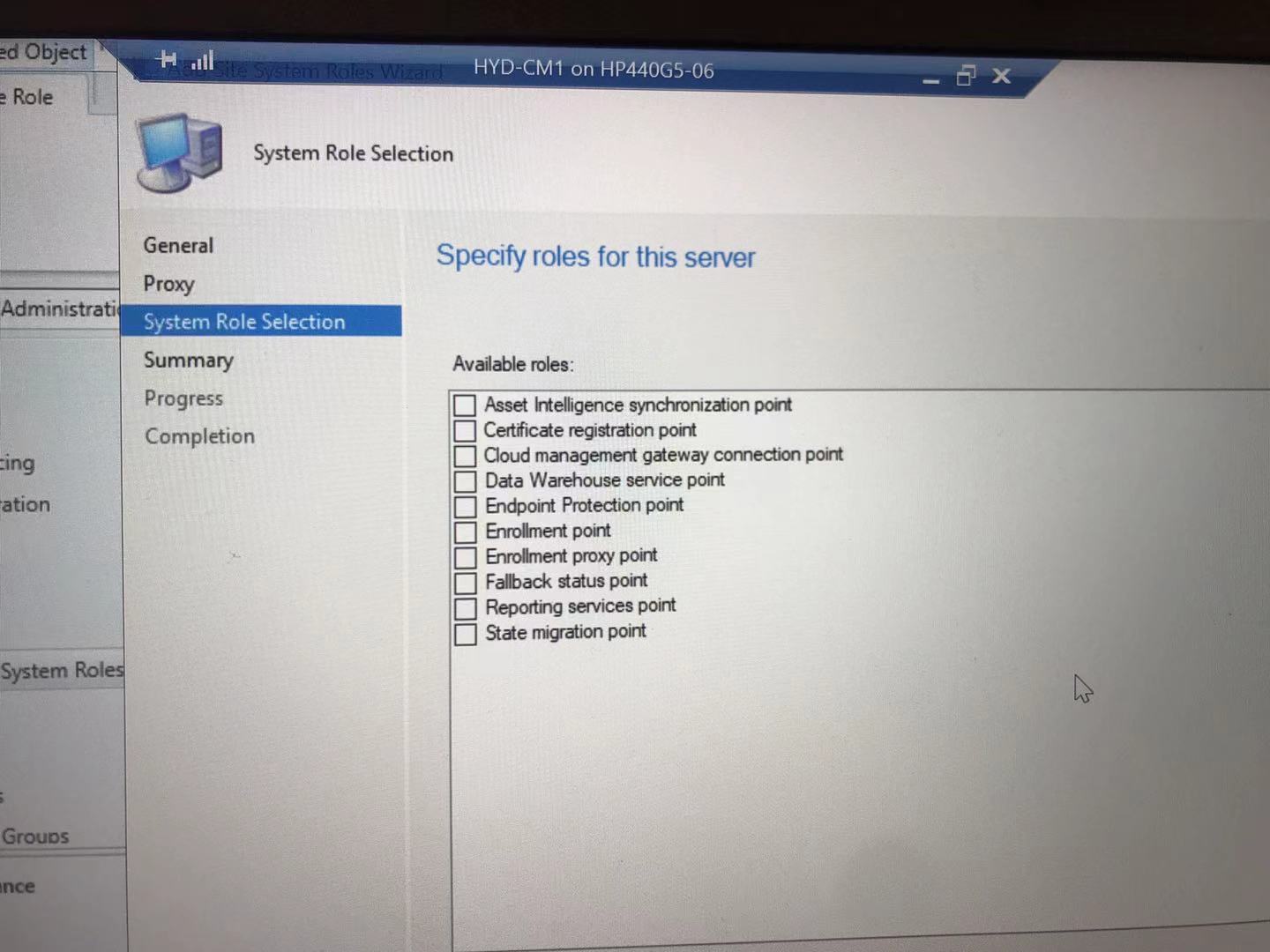 No Service connection point in Lab Kit 20H2 according to the lab guide ...