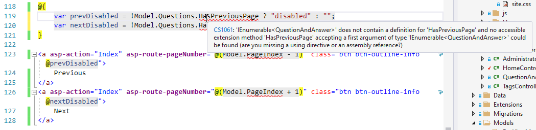 Using Paginatedlist With Viewmodel Asp Core 5 0 C Entityframework Microsoft Qanda