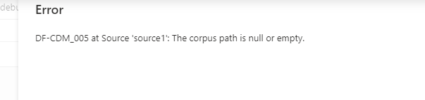 Cant Use Inline Common Data Model Data Set The Corpus Path Is Null Or 1251