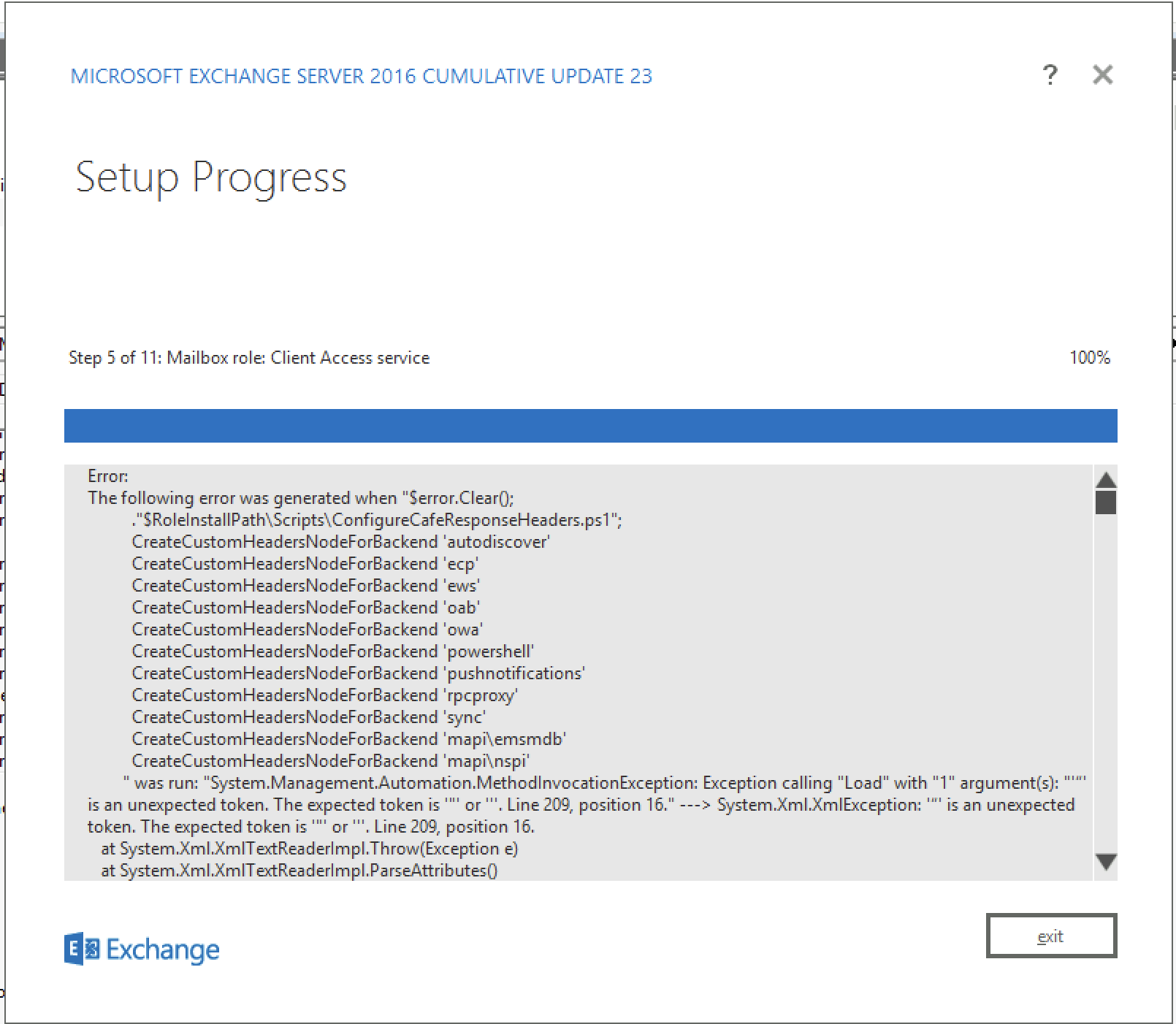 CU23 exchange 216 single server - Microsoft Q&A