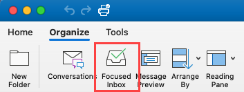 Focused/Other function Missing in Outlook app - Microsoft Q&A
