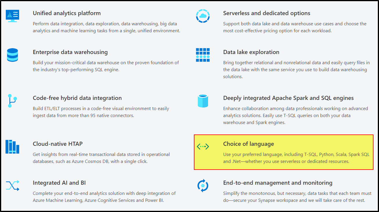 Does Azure Synapse Analytics Have Support For Python Microsoft Qanda