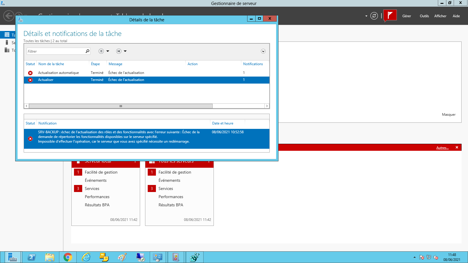 Error With Server Manager On Windows Server 2012 Microsoft Qanda